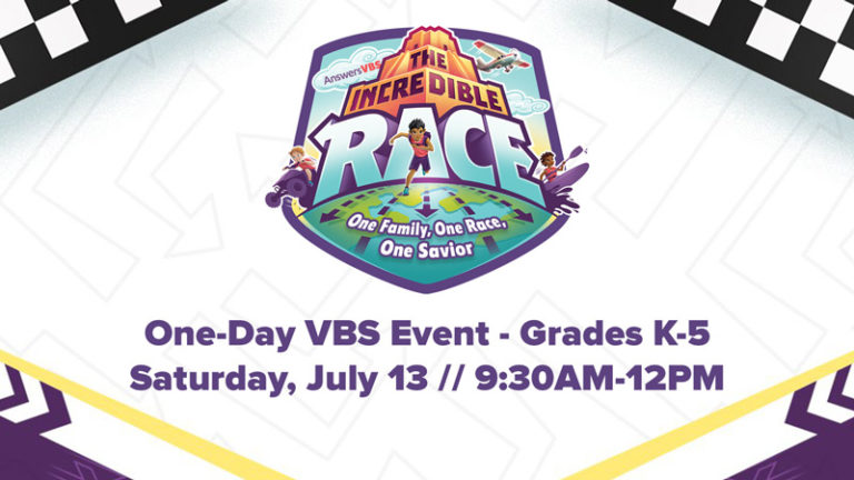 The Incredible Race One-Day VBS | Clarksburg Baptist Church